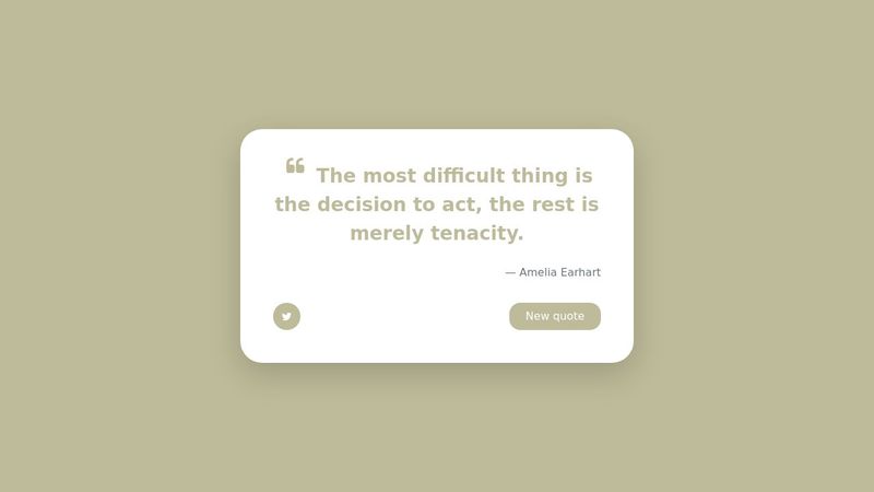 JavaScript Random Quotes