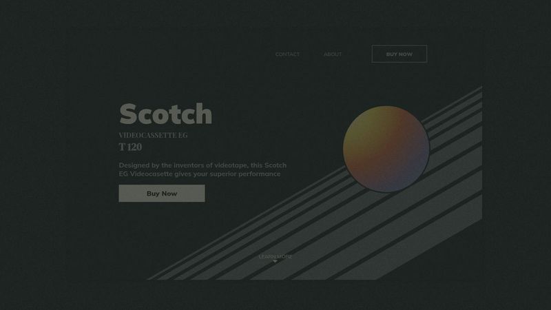 Scotch VHS CSS