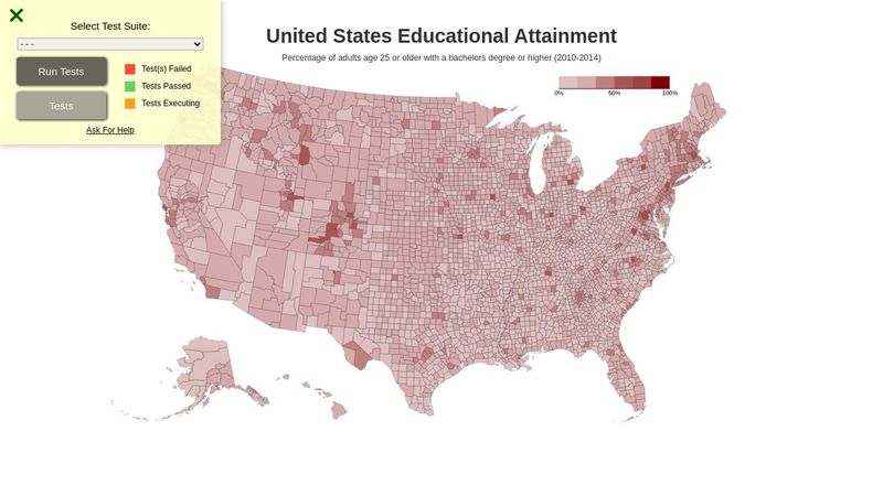 D3: Choropleth Map