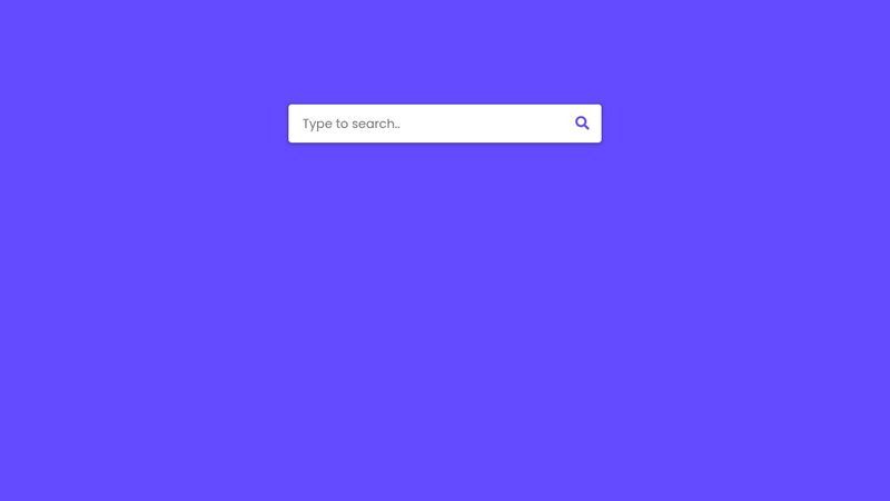 Search Bar with Autocomplete Search Suggestions in JavaScript