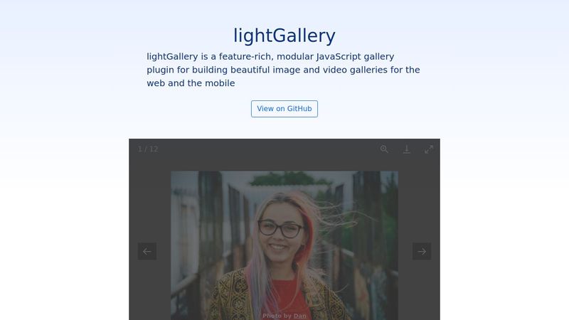 lightgallery inline gallery demo