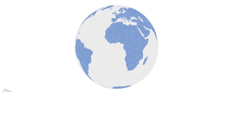 Rotate Globe to a Selected Country