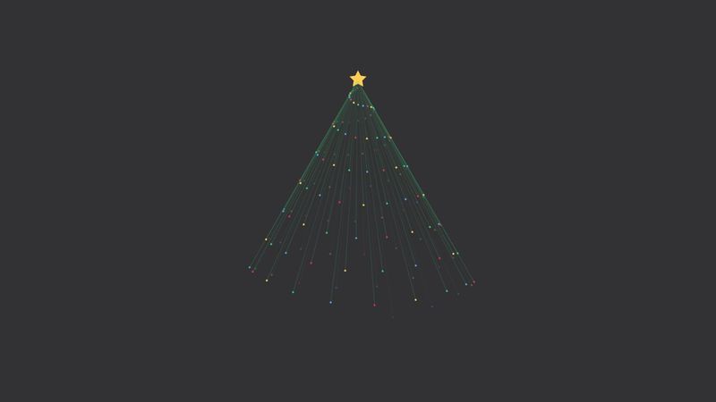 [CPC] CSS Swinging Christmas Tree
