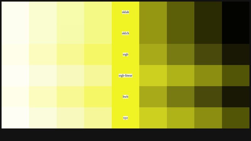 Color Mix with Modes