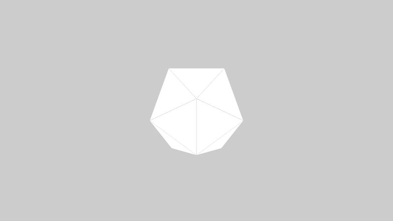 Three.js icosahedron draggable