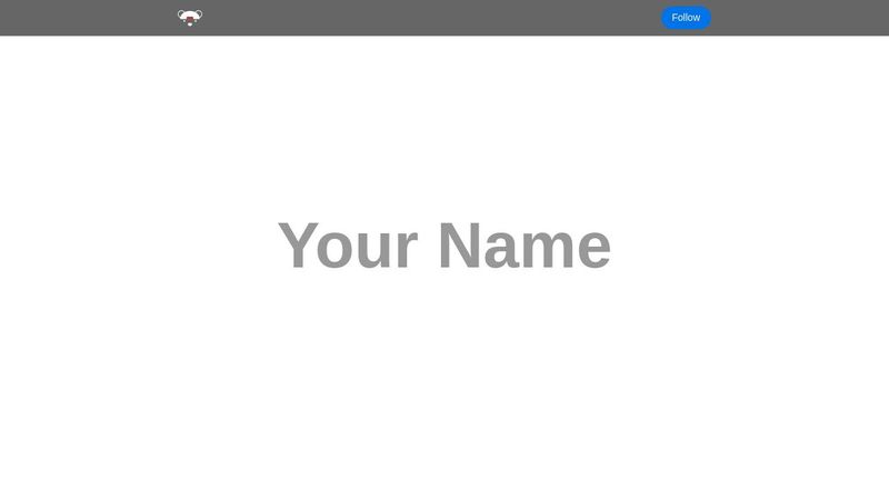 Scroll Driven Text Blow Out with GSAP/CSS 🤙