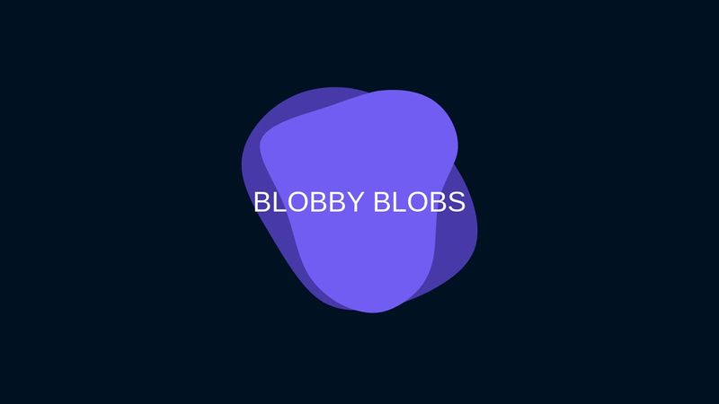 Animated SVG Blobs