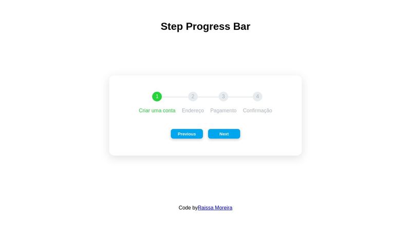 Step Progress Bar