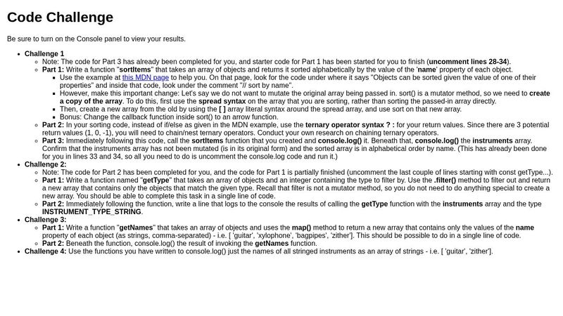 Code Challenge Javascript Arrays And Objects Manipulation 0386