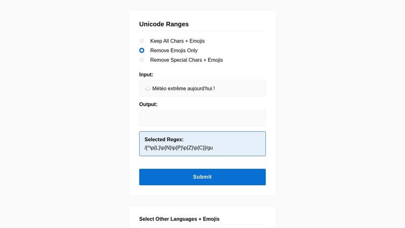 Regex - Remove Special Characters