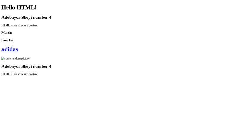 Intro to HTML Lesson Starter