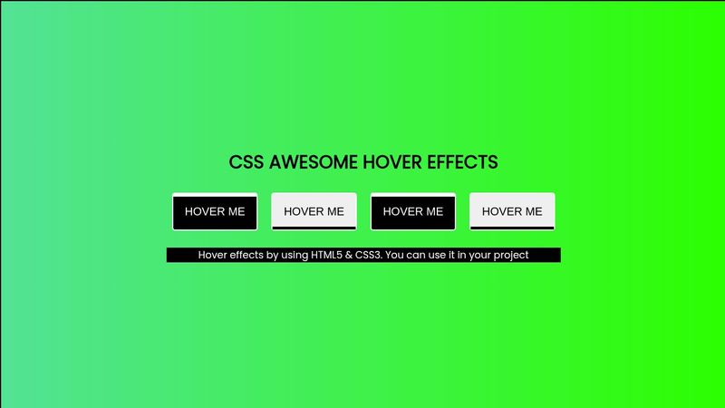 CSS Hover Effects Part 2
