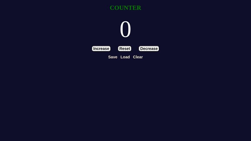 COUNTER APP