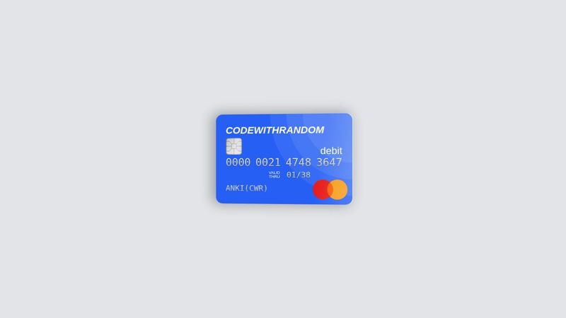Credit card css