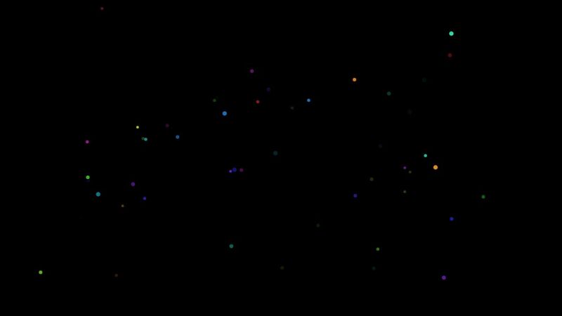 Pure CSS Particles