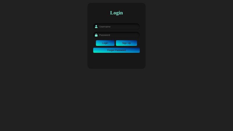 Simple form CSS and validation JS