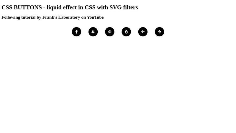 Liquid CSS animation