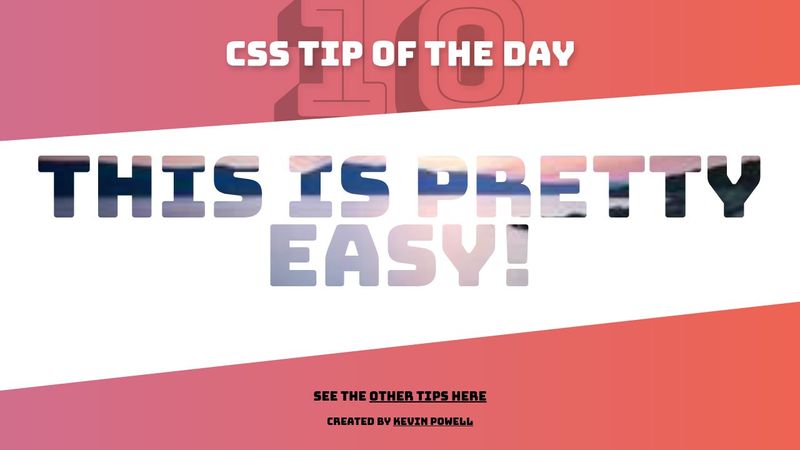 CSS Tip of the Day 10