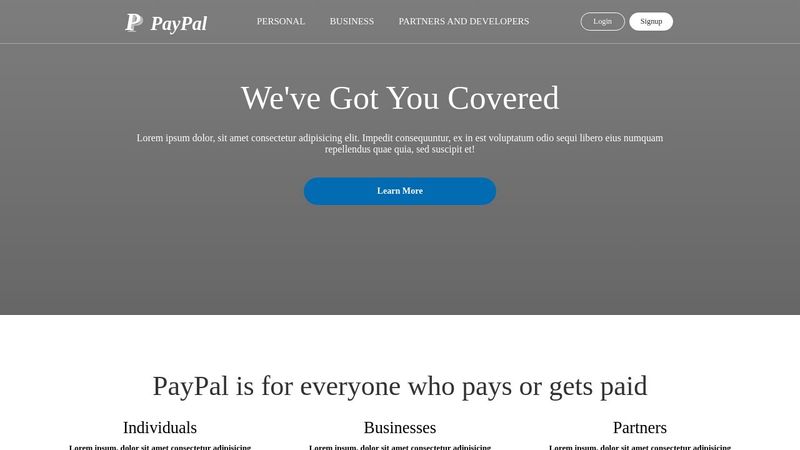 PayPal Clone