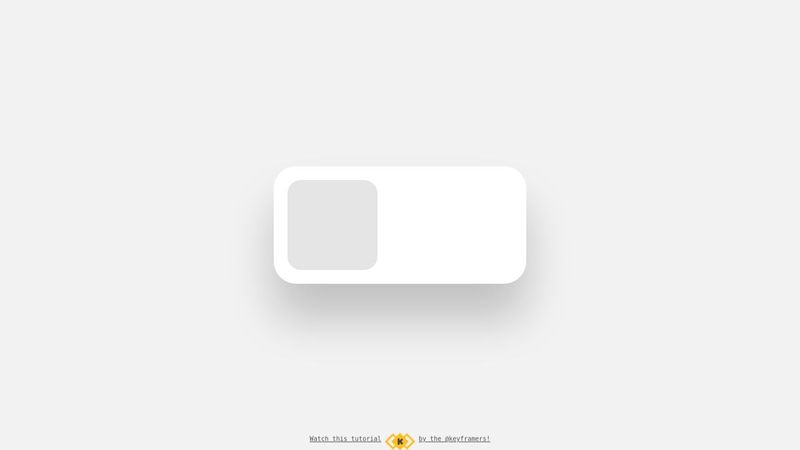 Springy Switchbox | Checkbox toggle animation | @keyframers 2.0.0