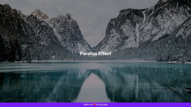 Parallax CSS