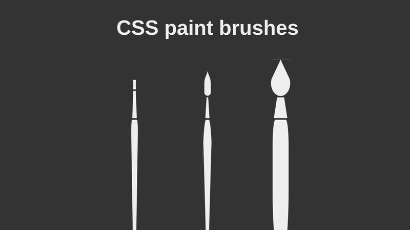 CSS paint brushes