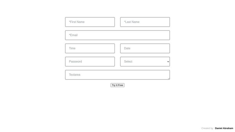 Floating Label's - Pure CSS - without Required*
