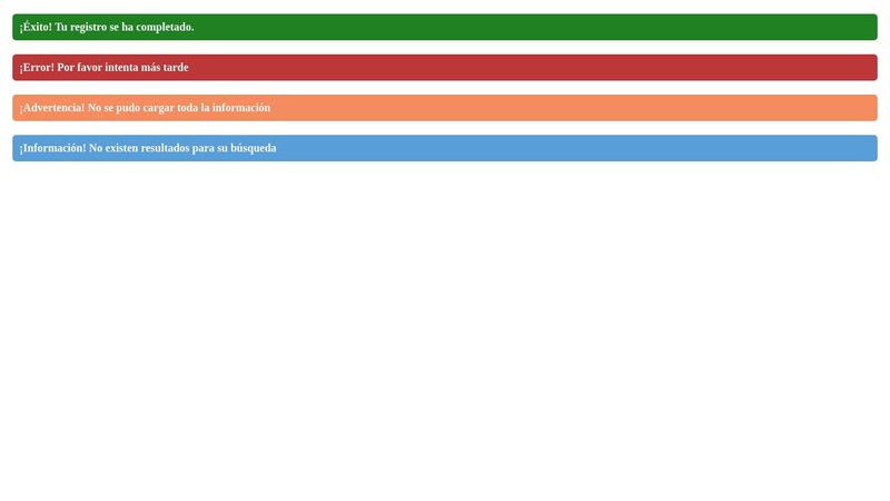 Banners - HTML components