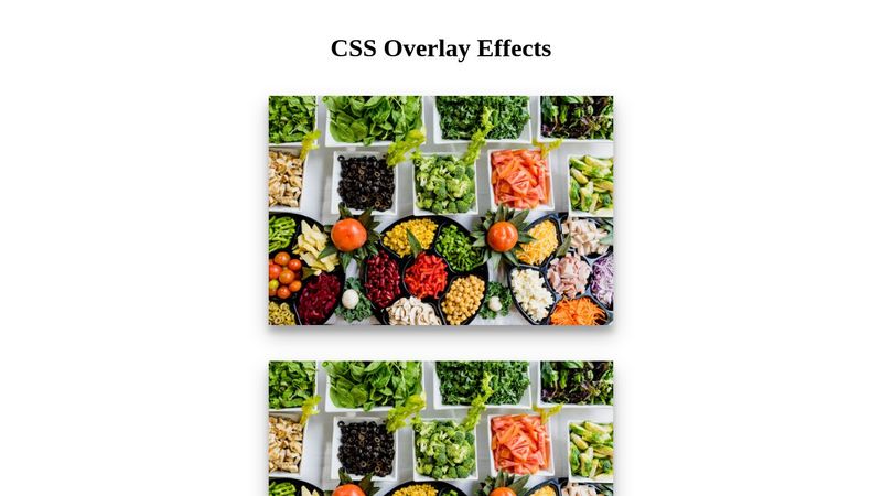 CSS Overlay Effects