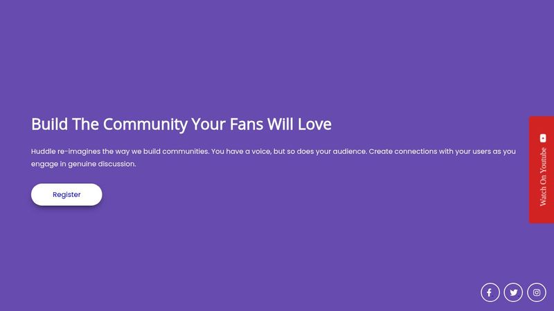 Huddle landing page | Frontend Mentor Challenge | Day 7