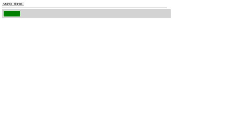 React CSS Transition: Progress Bar