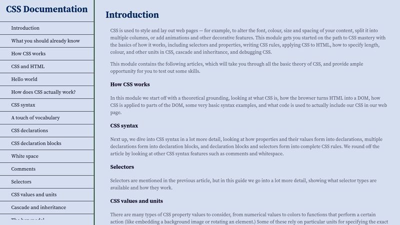 Build a Technical Documentation Page (Finally)