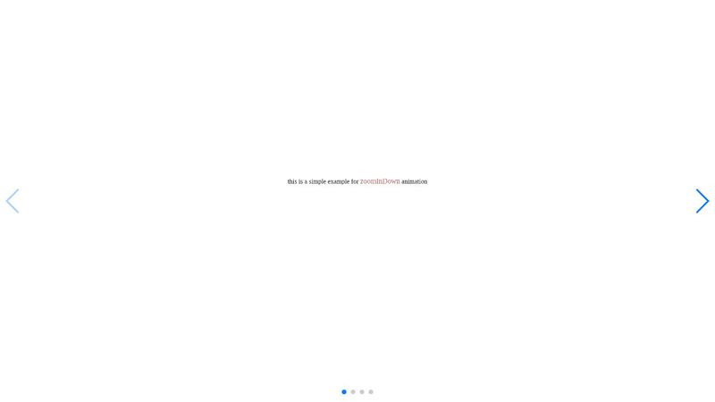 swiper.js + animate.css + jquery