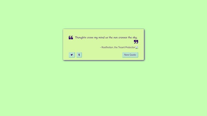 Dota 2 Random Quote Generator (freeCodeCamp challenge)