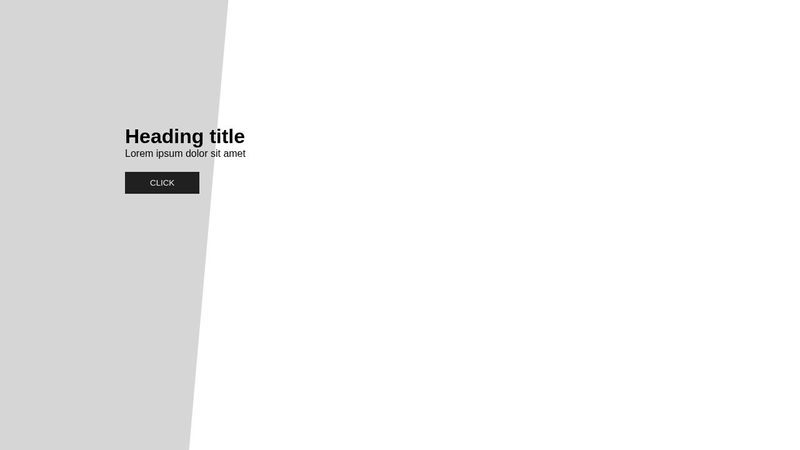 Page transition CSS3