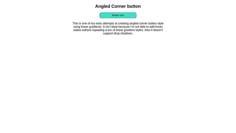 Angled corners