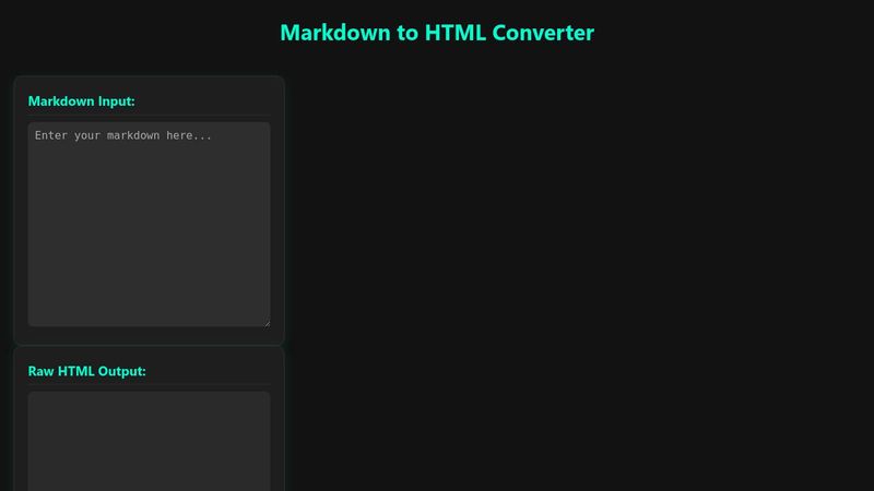 Build a Markdown to HTML Converter