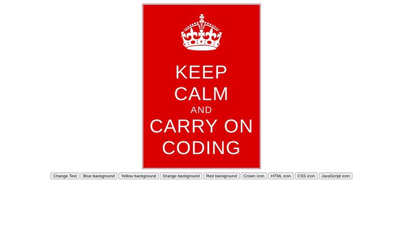 Keep Calm and Carry On Coding
