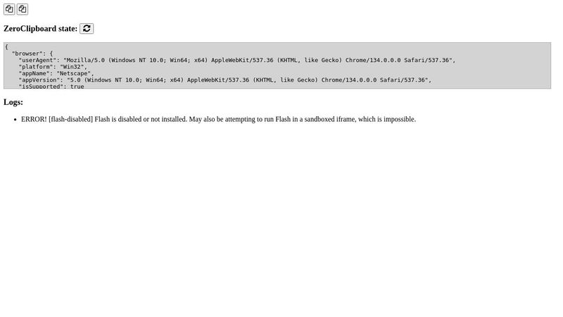 ZeroClipboard Starter Snippet - CodePen