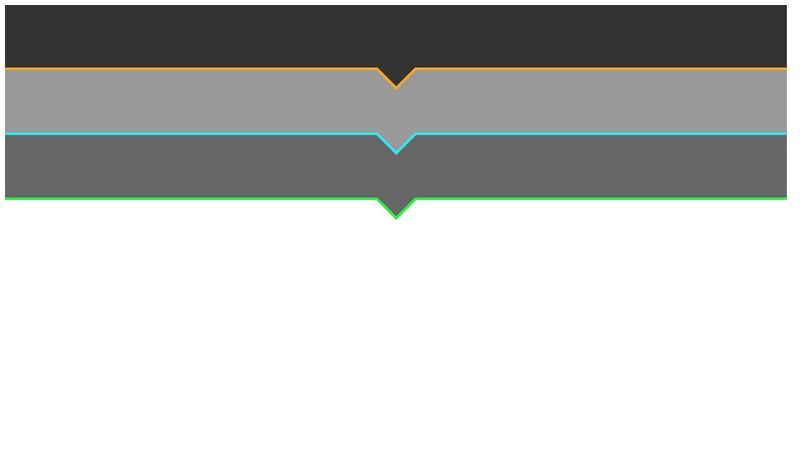 CSS Overlap Div Arrows