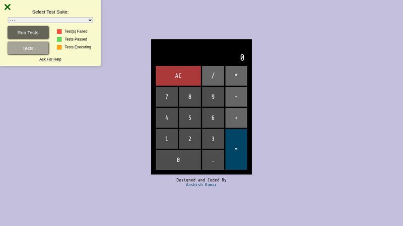 FreeCodeCamp | JavaScript Calculator