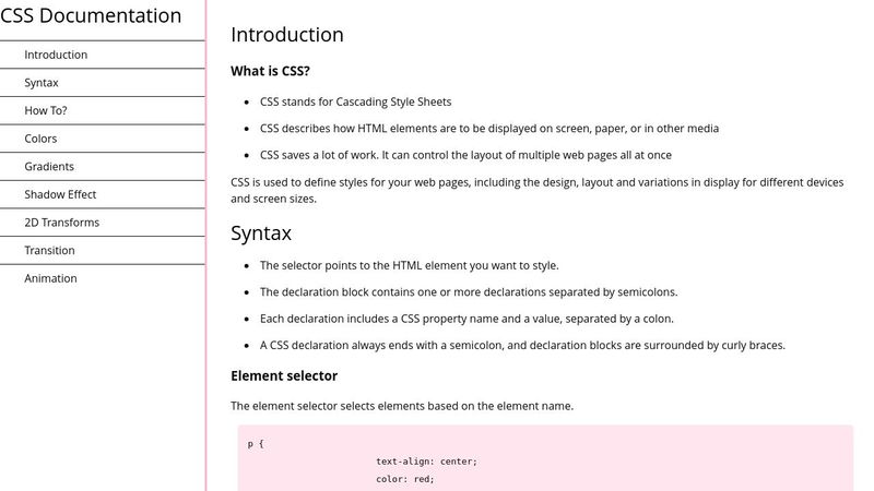 Technical Documentation Page - freeCodeCamp Project