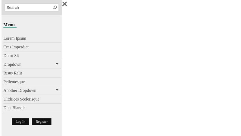 jQuery Sliding Navigation