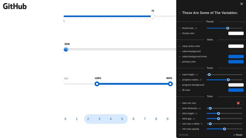 Multi Range input, CSS-only