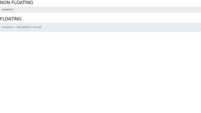 Bootstrap v5 Bug Report Template