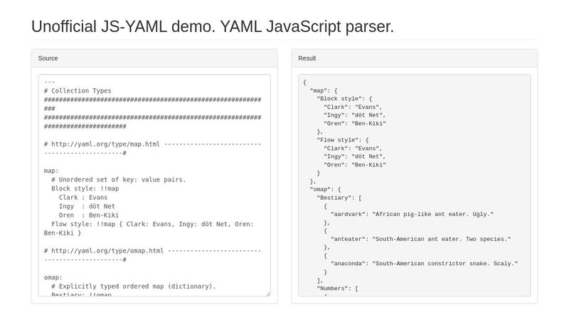 JS-YAML