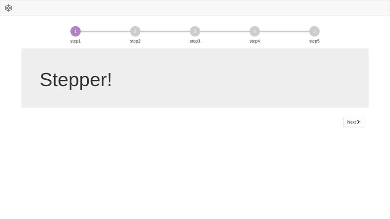 Codepen Vue Stepper