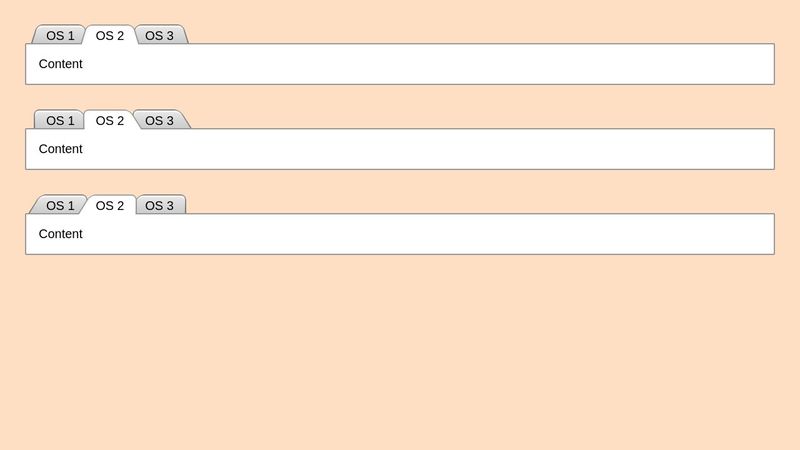 CSS Secrets #13: Trapezoid Tabs - Styled Tabs