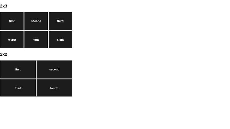 grid-2x3-and-2x2-layout